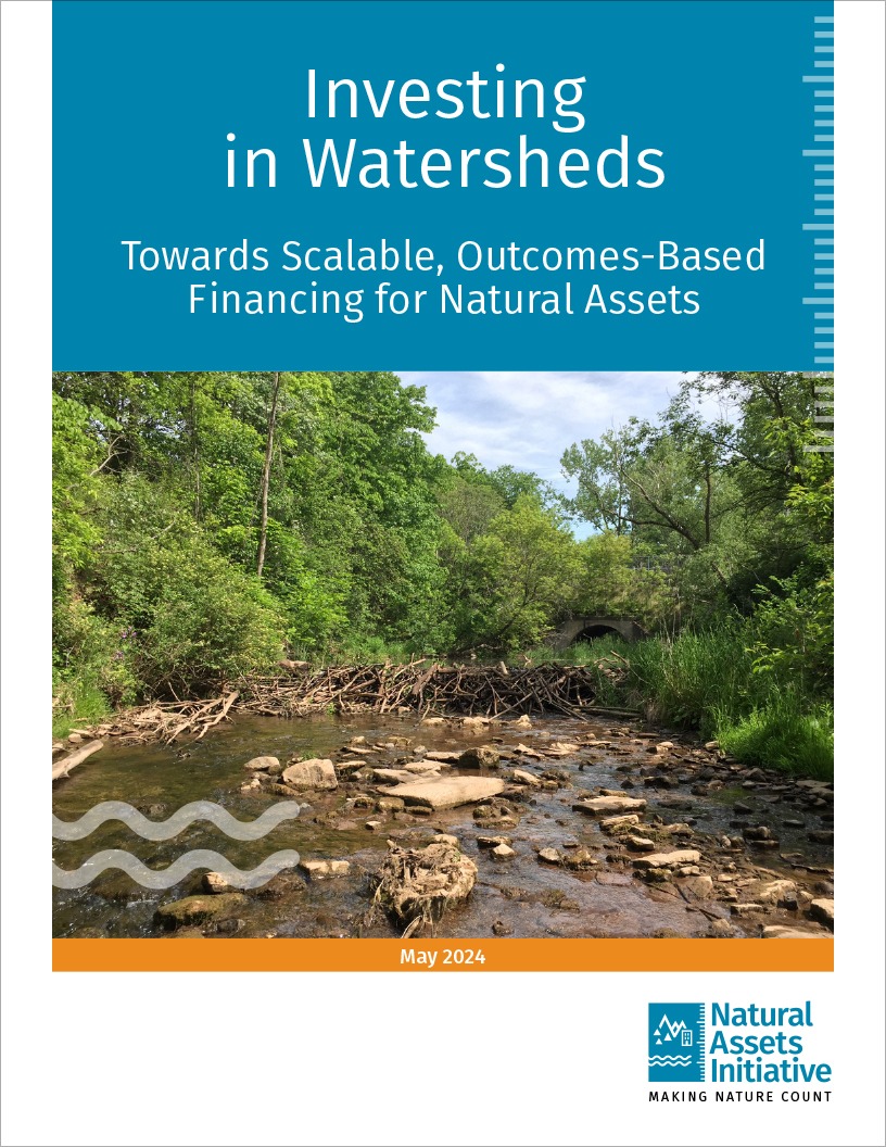 Investing in Watersheds: Towards Scalable, Outcomes-based Financing for ...
