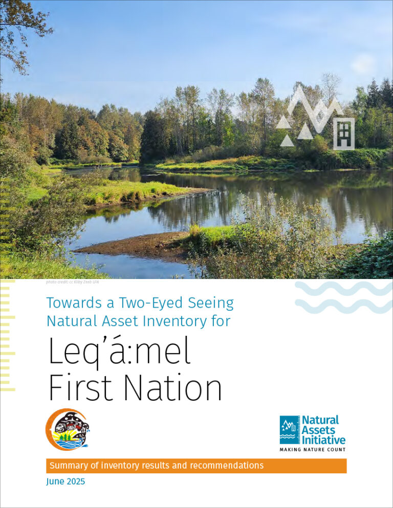 Leq’á:mel First Nation - Natural Assets Initiative